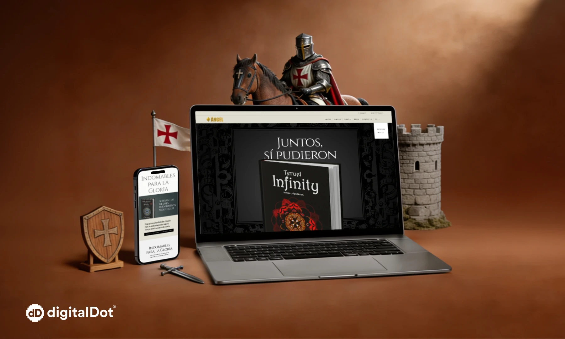 Diseño web de tienda online para vender libros en Wordpress